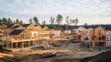 Stages Development Timber Frame Stock Illustration - Illustration of ...