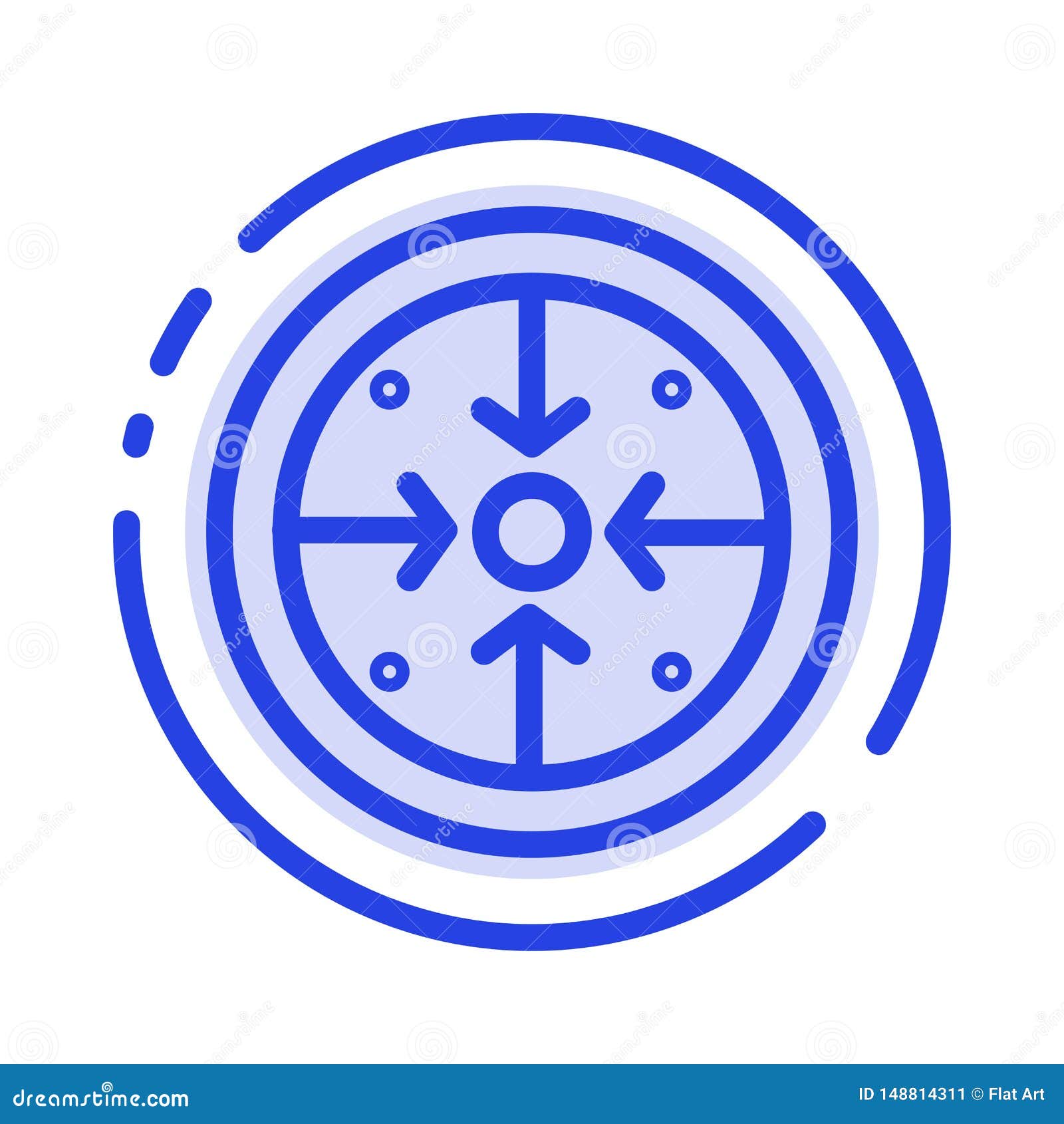 Stages, Goals, Implementation, Operation, Process Solid Icon ...