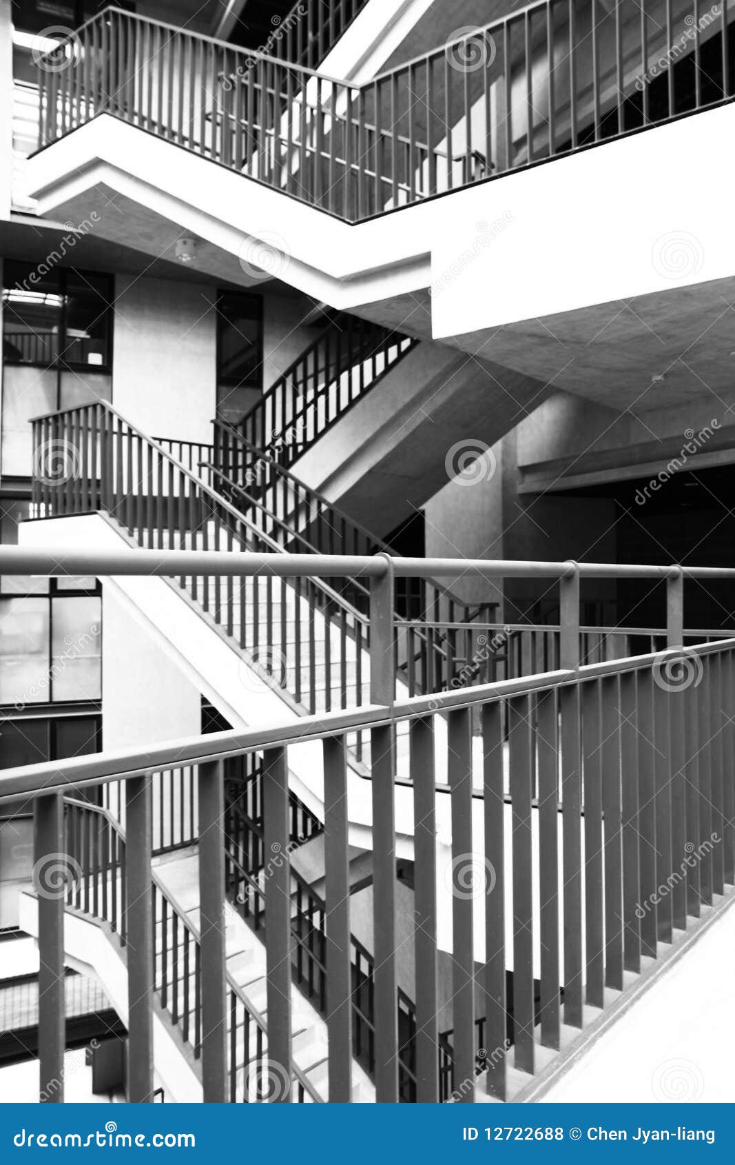Staggered staircase stock photo. Image of abstract, architecture - 12722688