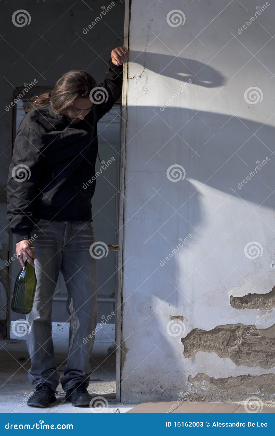 Staggering Alcoholic stock image. Image of serious, dirty - 16162003
