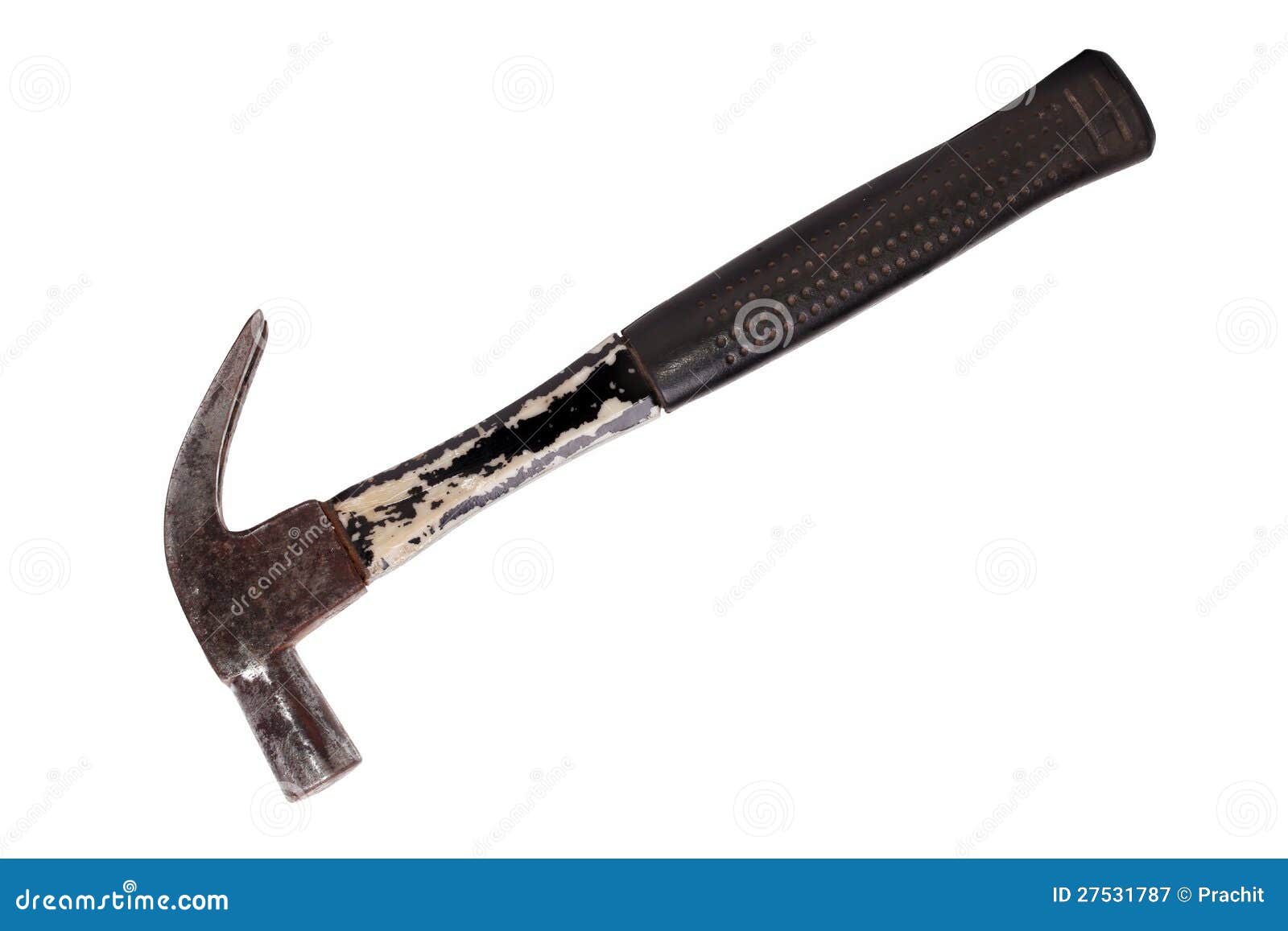 Stahlhammer stockbild. Bild von vorrichtung, hand, zusammenbringen ...