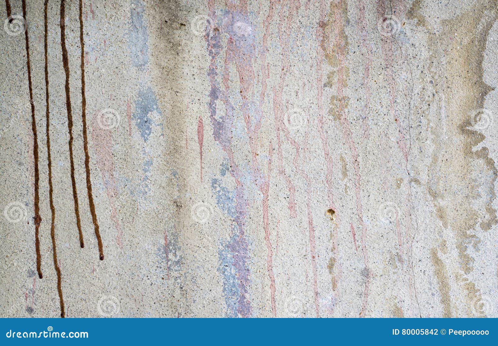 Stain on concrete wall stock photo. Image of textured - 80005842