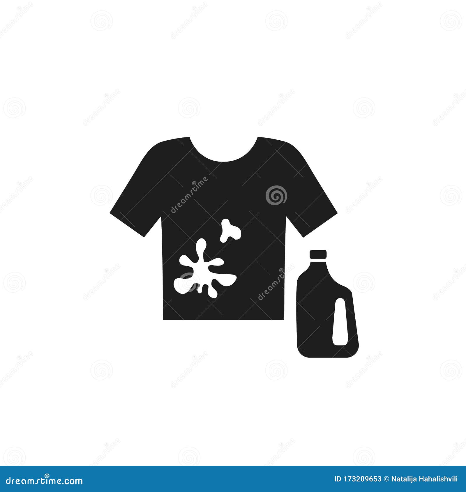 Stain Remover Symbol Icon Design from Cleaning Collection. Simple ...