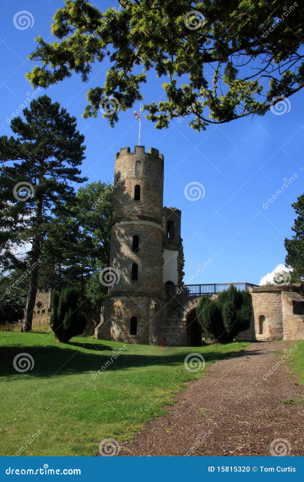 Stainborough Castle stock photo. Image of history, stainborough - 15815320