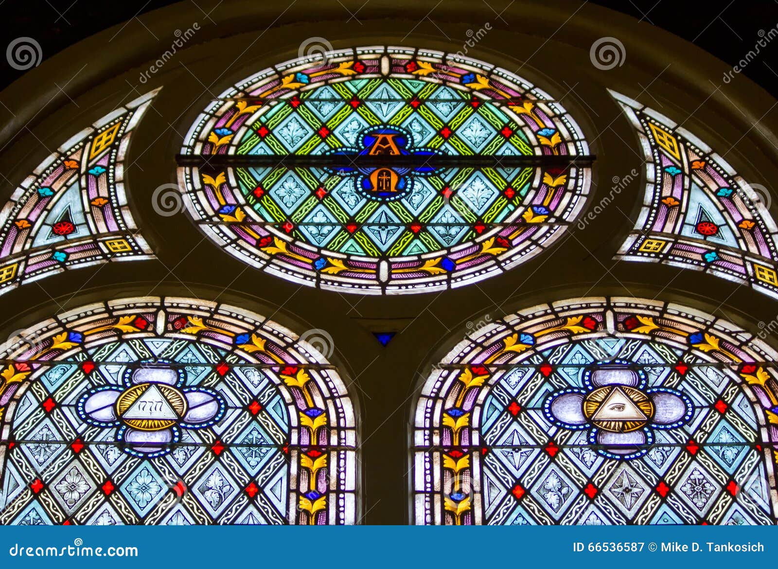 Stained Alpha to Omega stock image. Image of beginning - 66536587