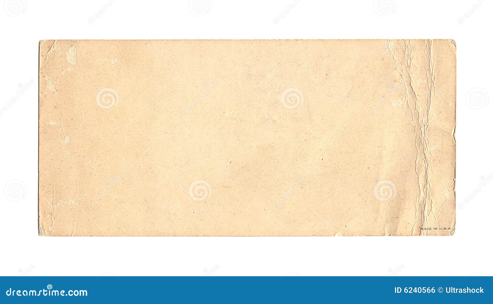 Stained Antique Paper stock photo. Image of cutout, wrinkles - 6240566