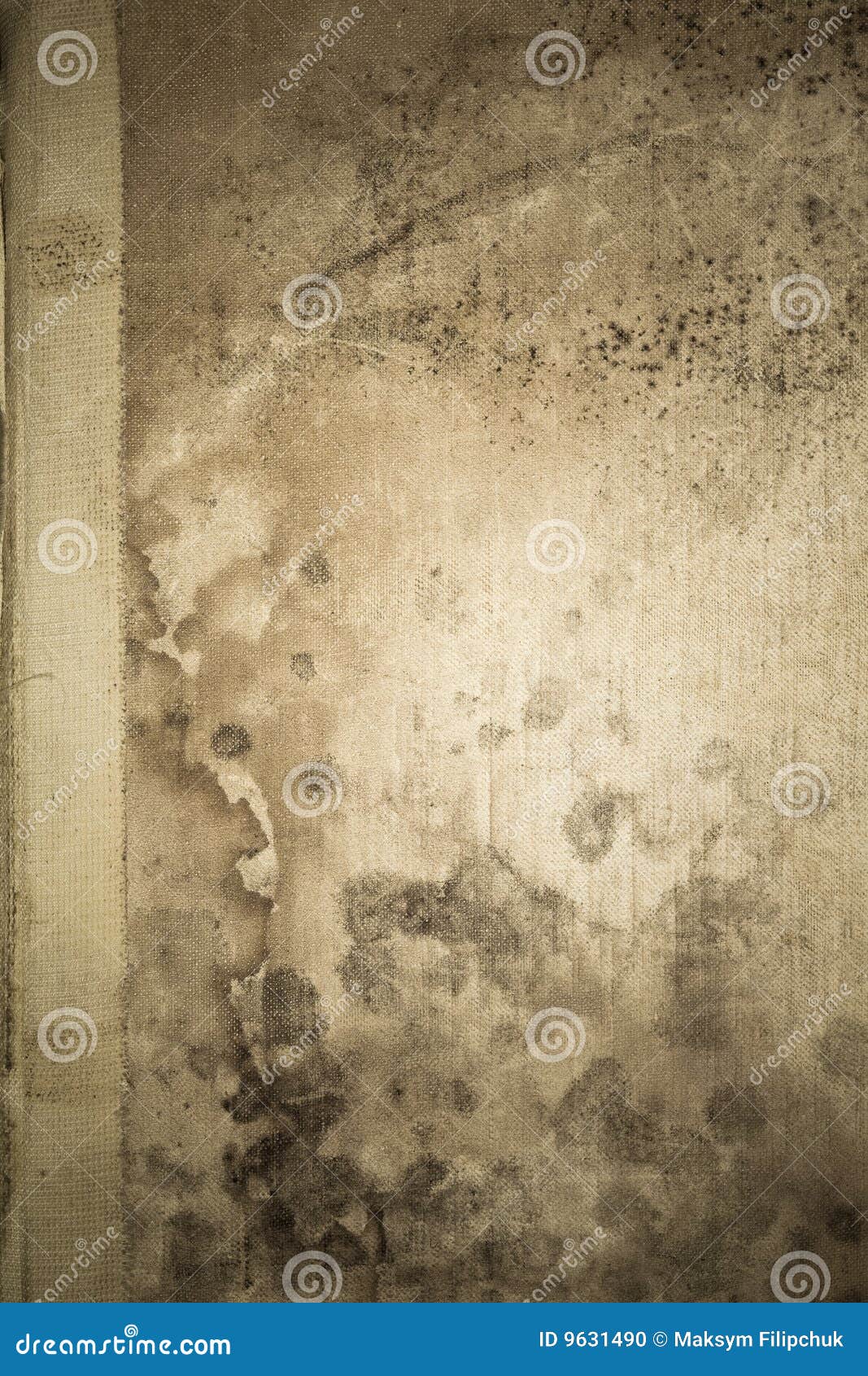 Stained book cover stock photo. Image of canvas, sheet - 9631490