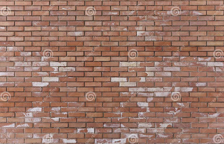 Stained brick wall stock image. Image of concrete, industrial - 40357909