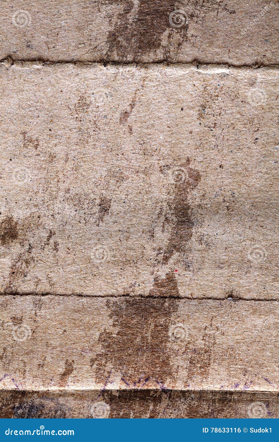 Stained Cardboard Texture Macro Background Stock Photography ...
