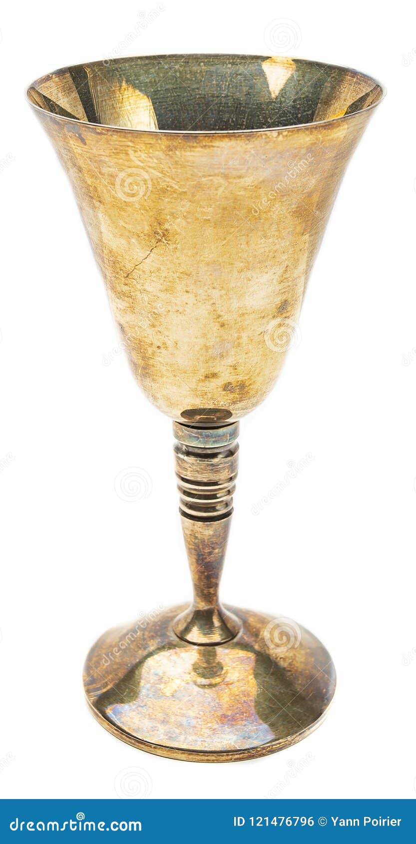 Stained copper chalice stock photo. Image of oxidize - 121476796