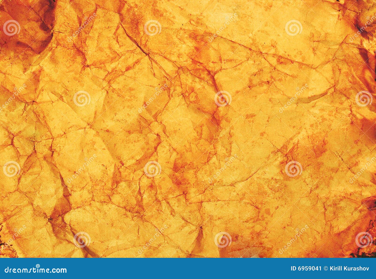 Stained crumpled old paper stock image. Image of faded - 6959041