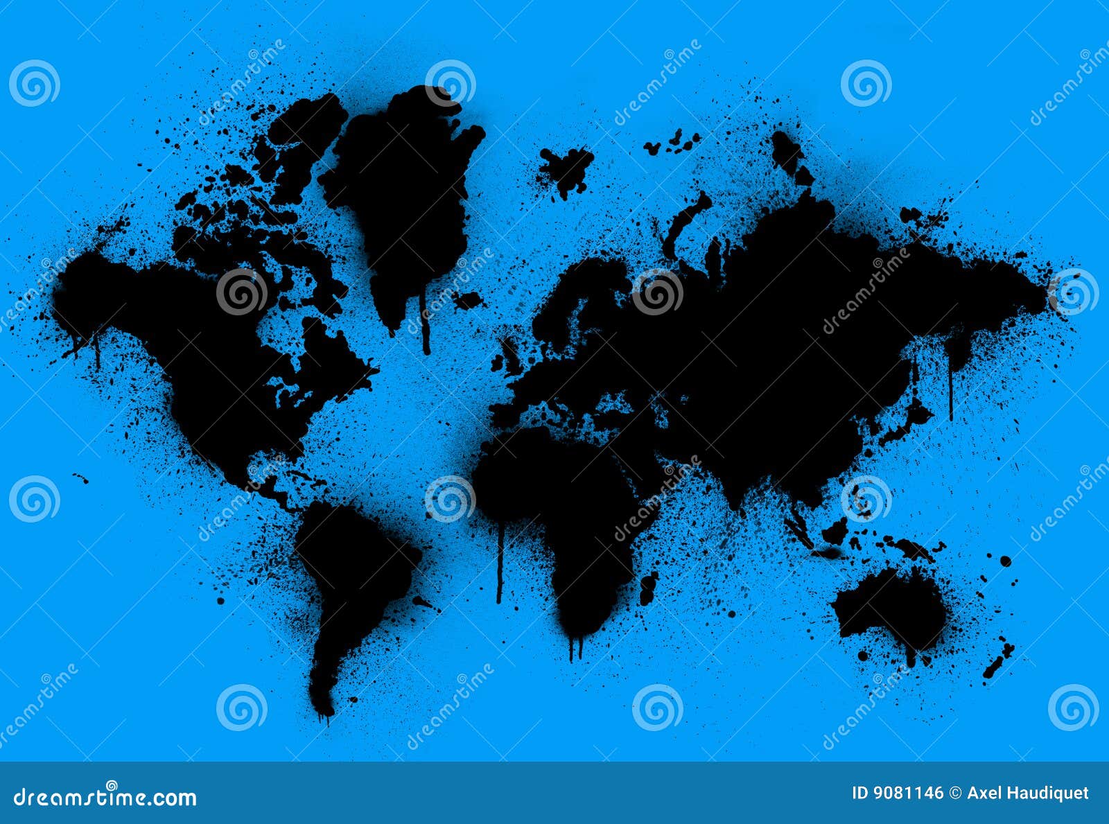 Stained earth stock illustration. Illustration of earth - 9081146