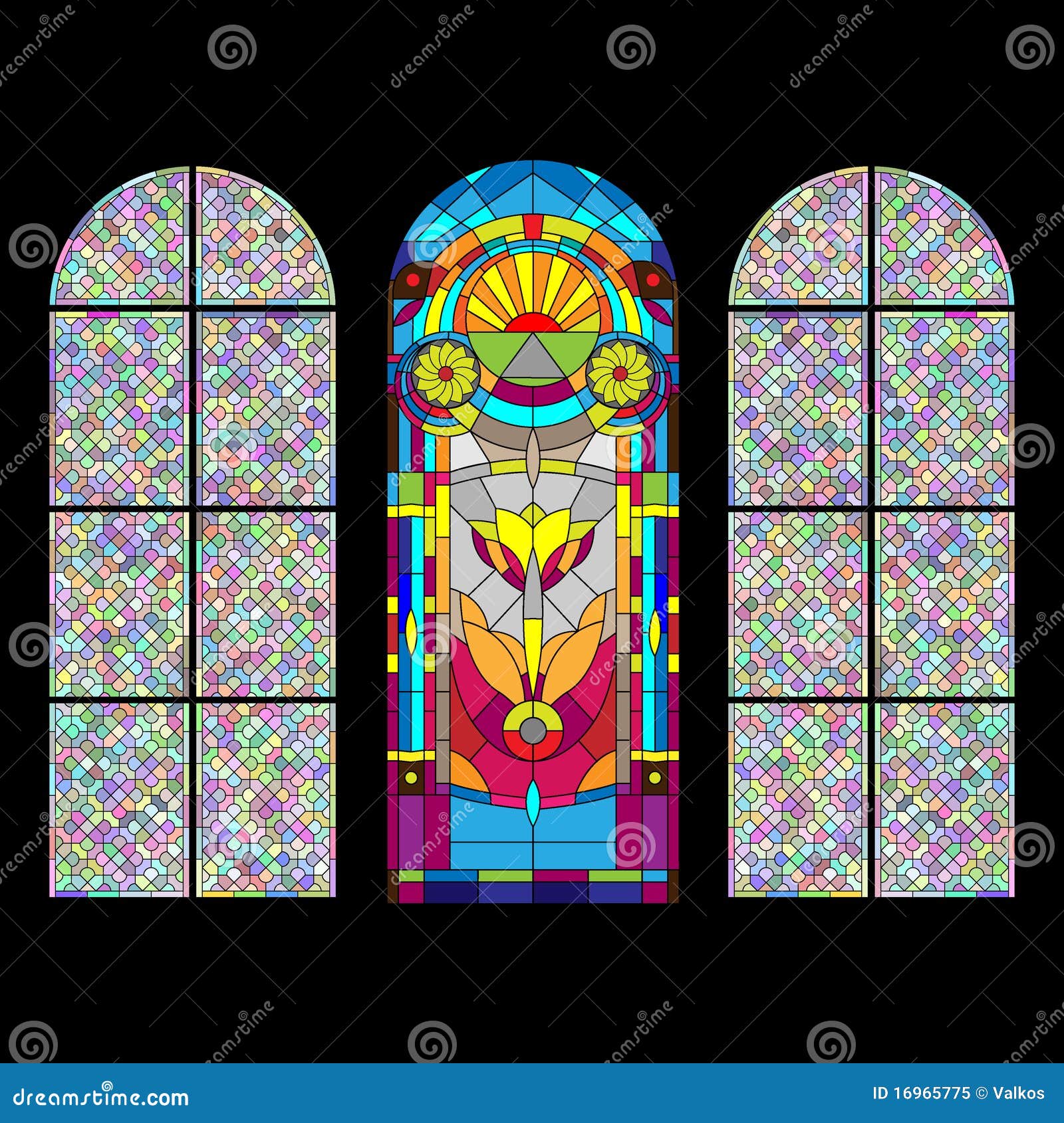 The Royal Monastery Of The Incarnation Cartoon Vector | CartoonDealer ...