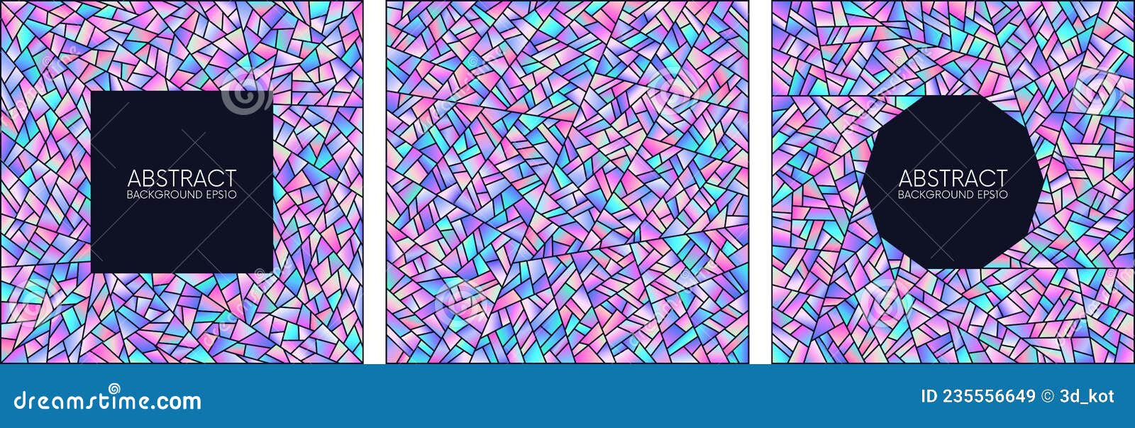 Holographic Gradient Vector Pastel Color Palette Background 16x9 ...