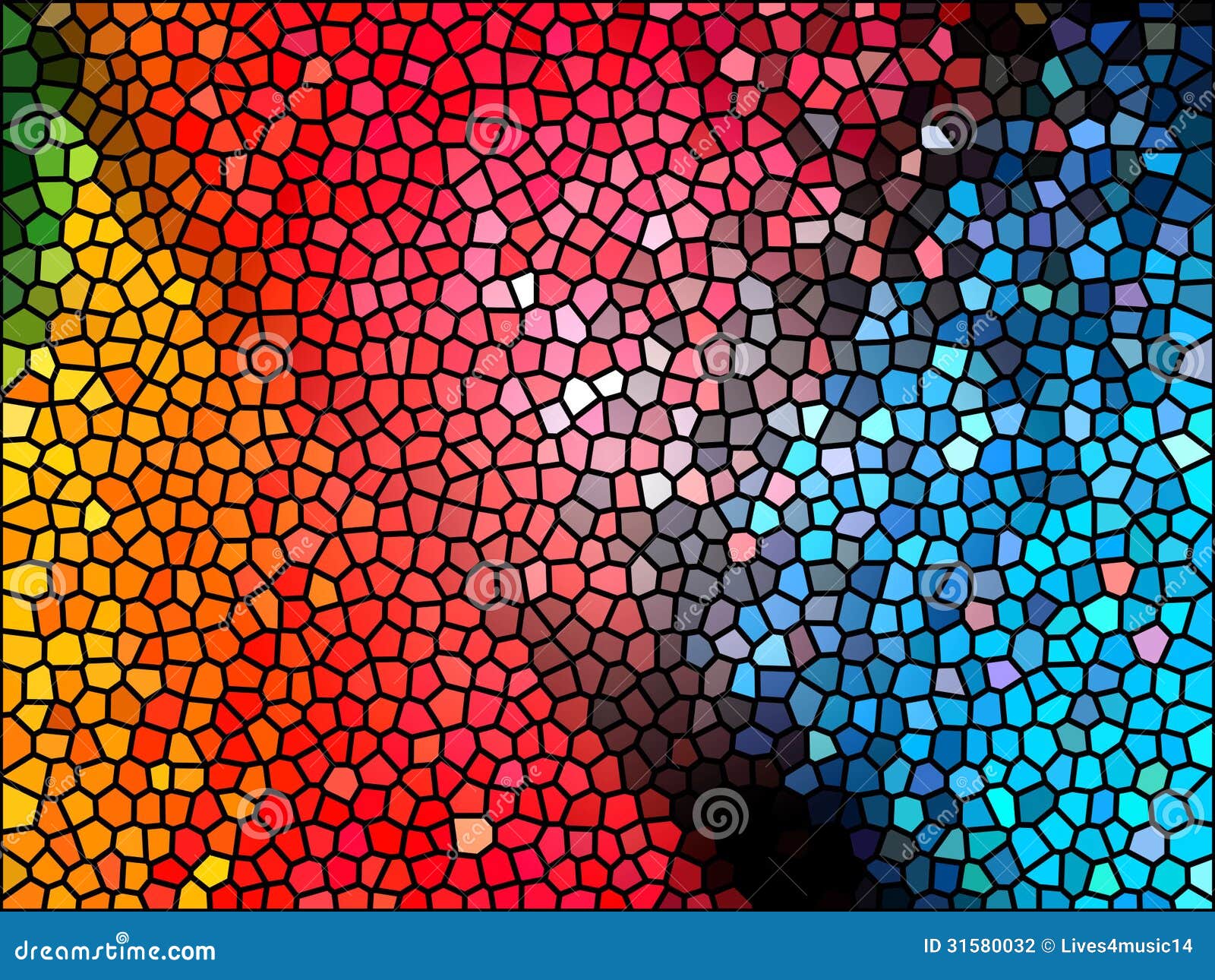 Stained Glass Background stock illustration. Illustration of rainbow ...