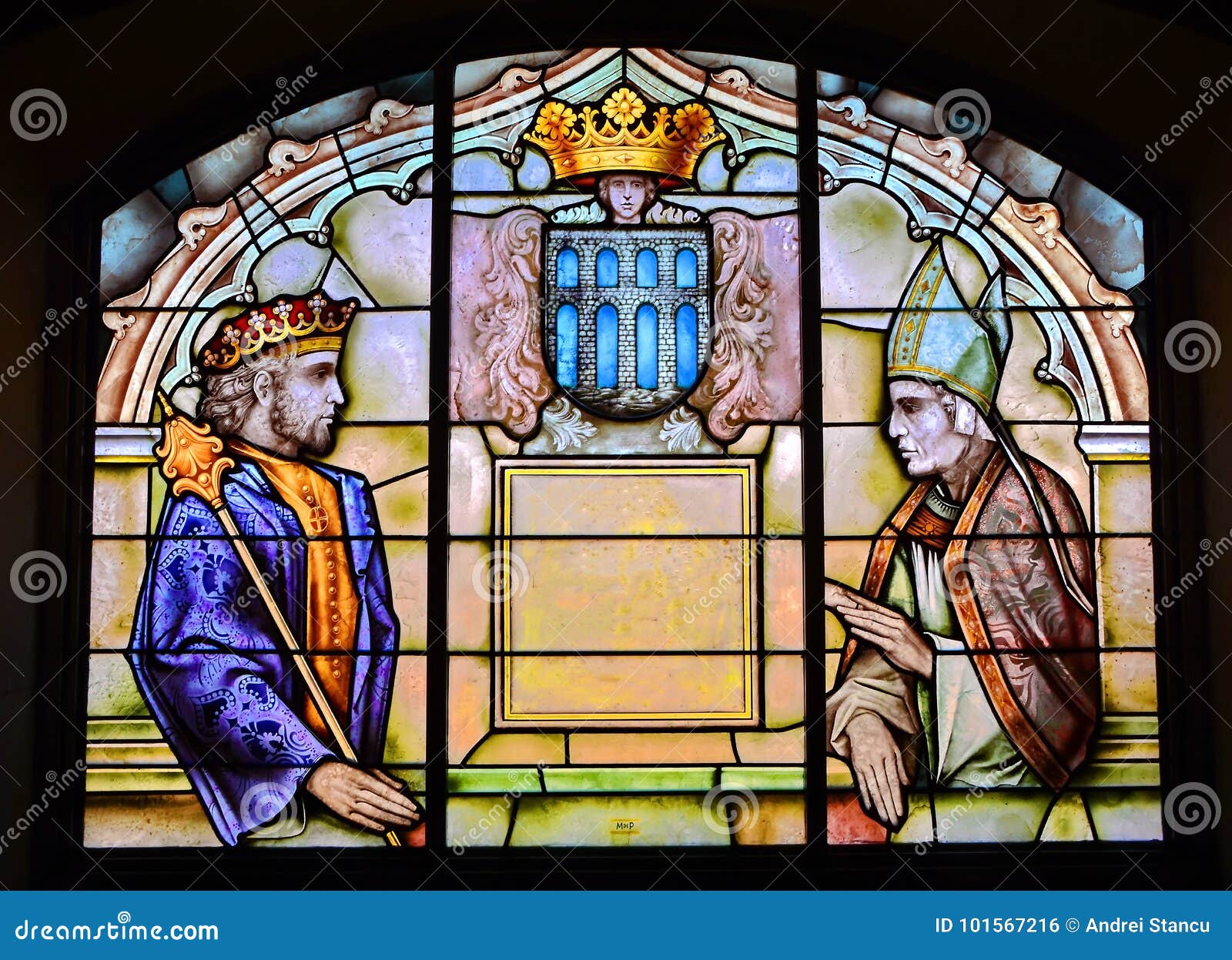 Stained glass stock photo. Image of christianity, illuminated - 101567216