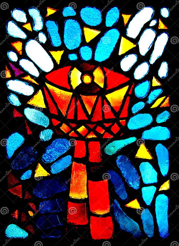 Stained glass goblet stock image. Image of artsy, decorative - 10085025