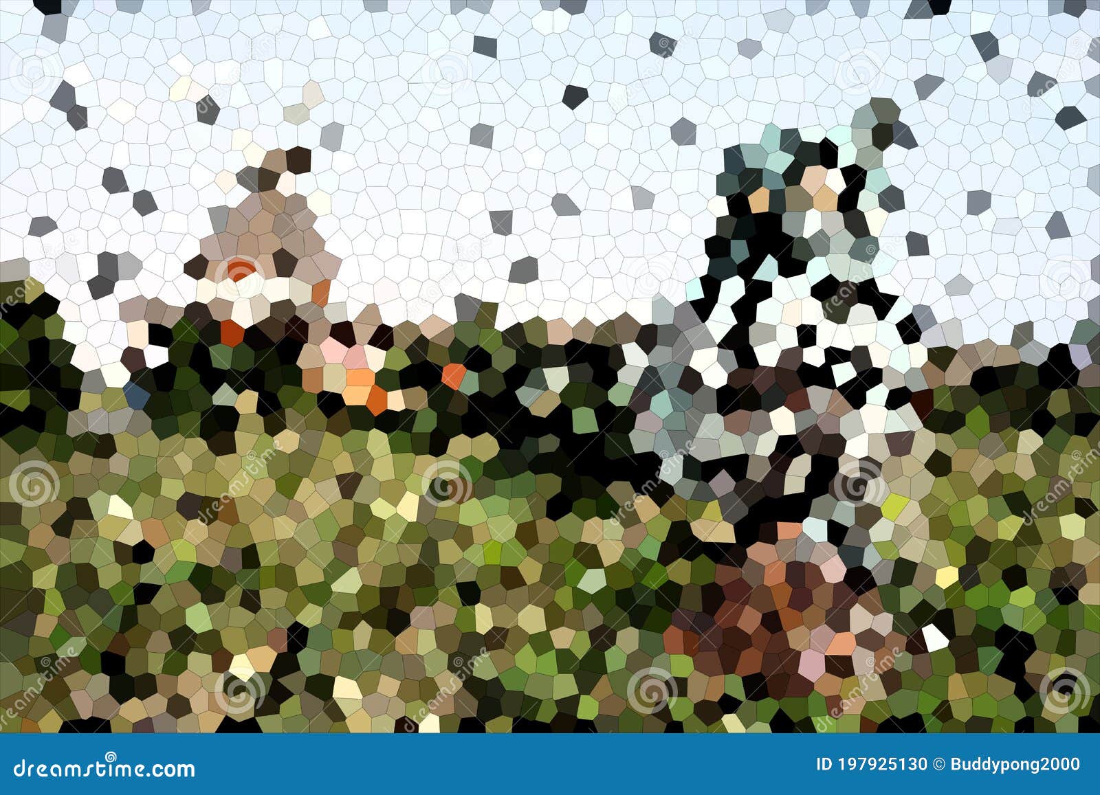 Stained Glass with Non Pattern Random Background Stock Photo - Image of ...