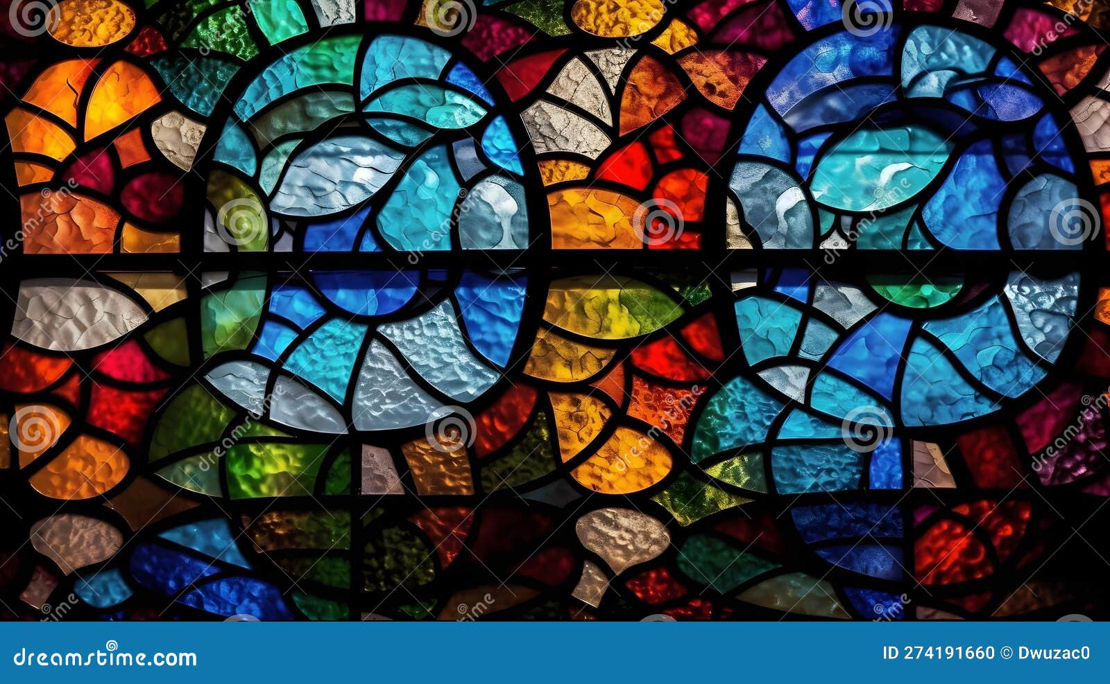 Stained Glass Texture, Colorful, Perfect for Web Design Background or ...