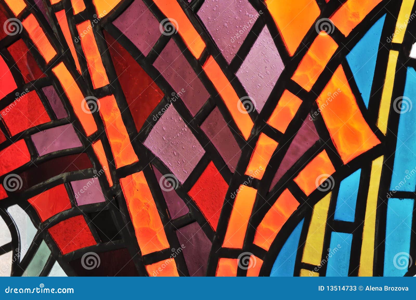 Stained glass window stock image. Image of coloured, background - 13514733