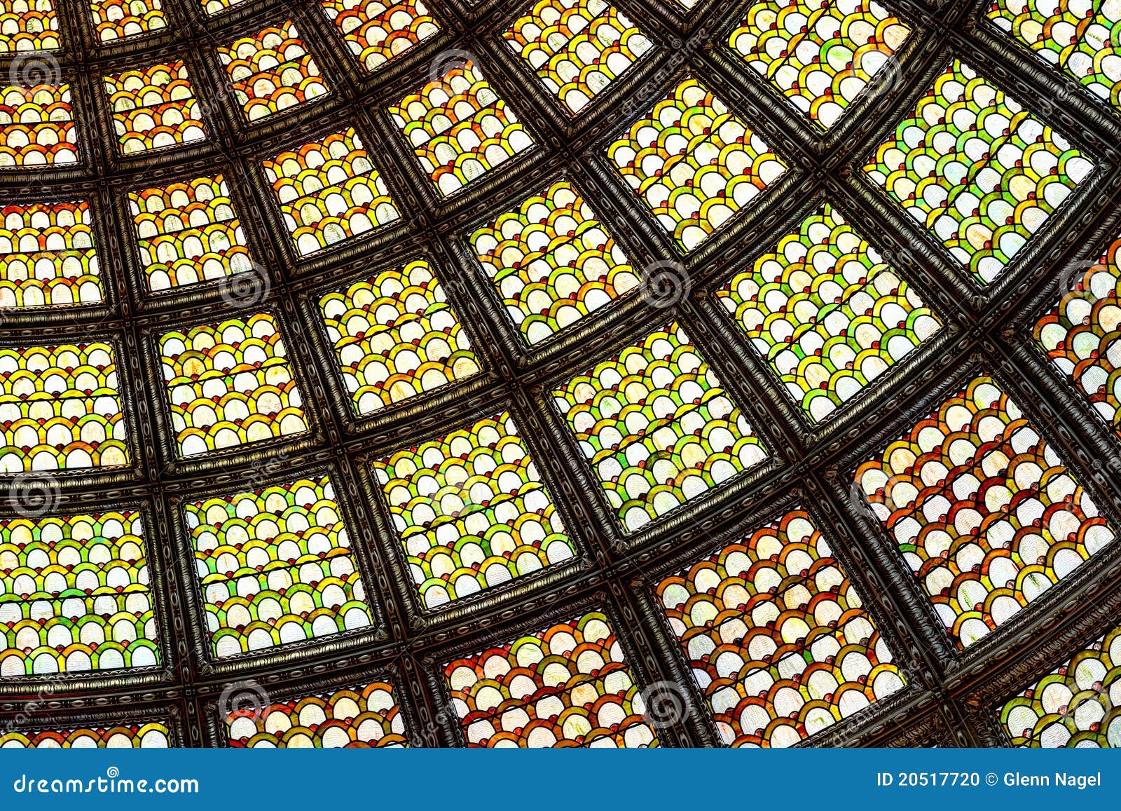 Jungle Glass Dome Ceiling