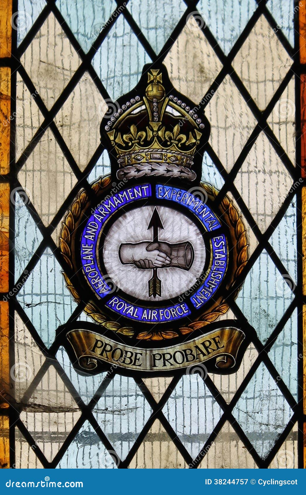 Stained Glass Window Commemorating British Aeroplane and Armaments ...