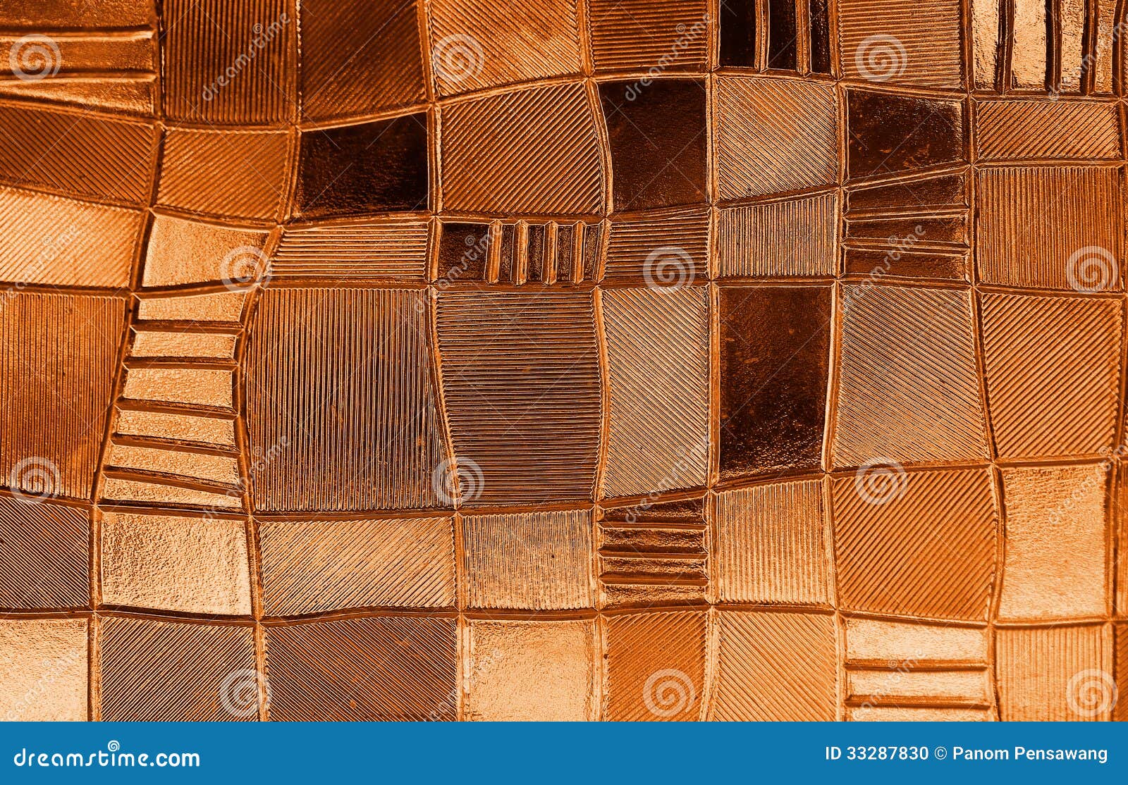 Stained Glass Window with Irregular Block Pattern in a Hue Stock Photo ...