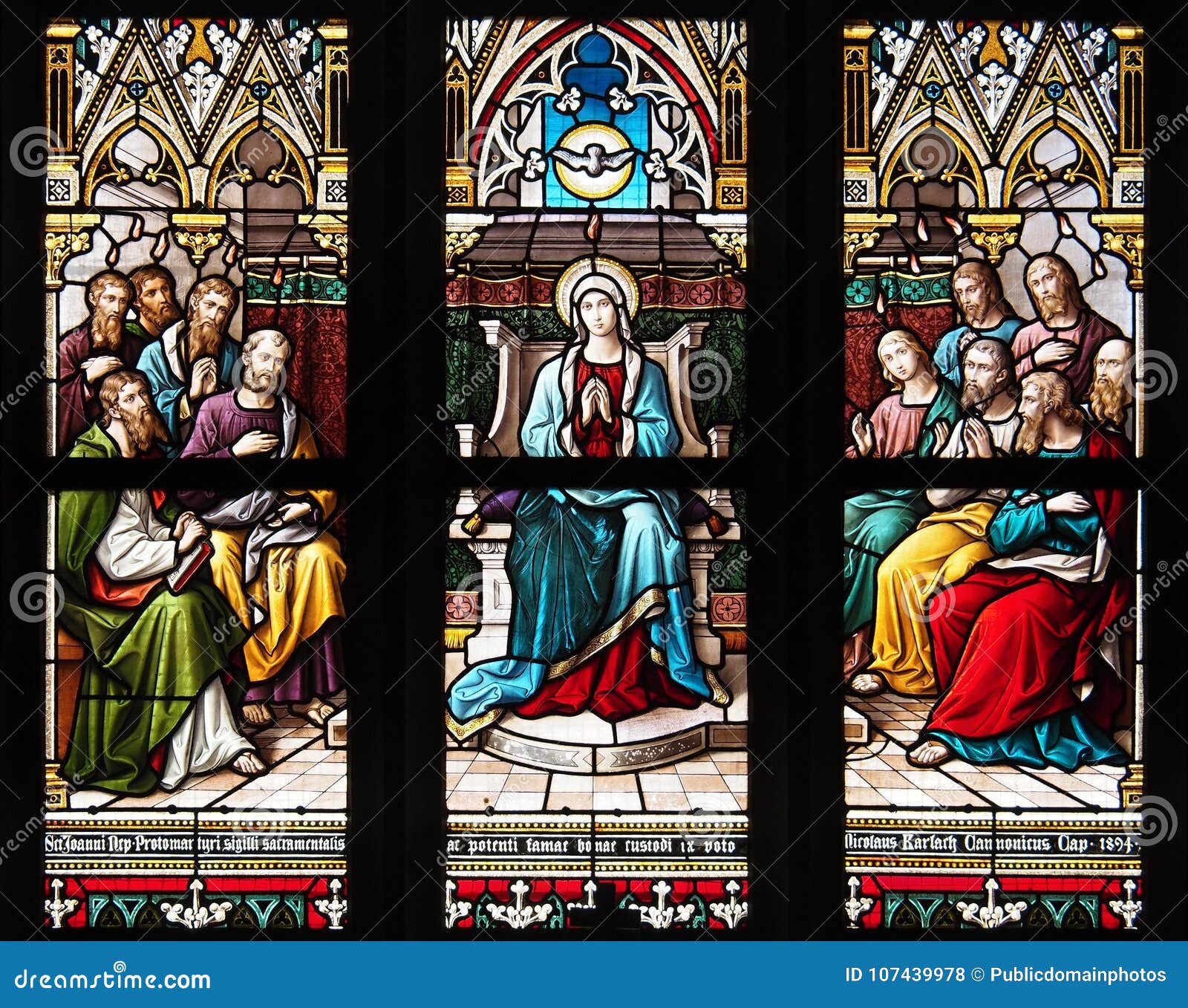 Stained Glass, Glass, Window, Material Picture. Image: 107439978