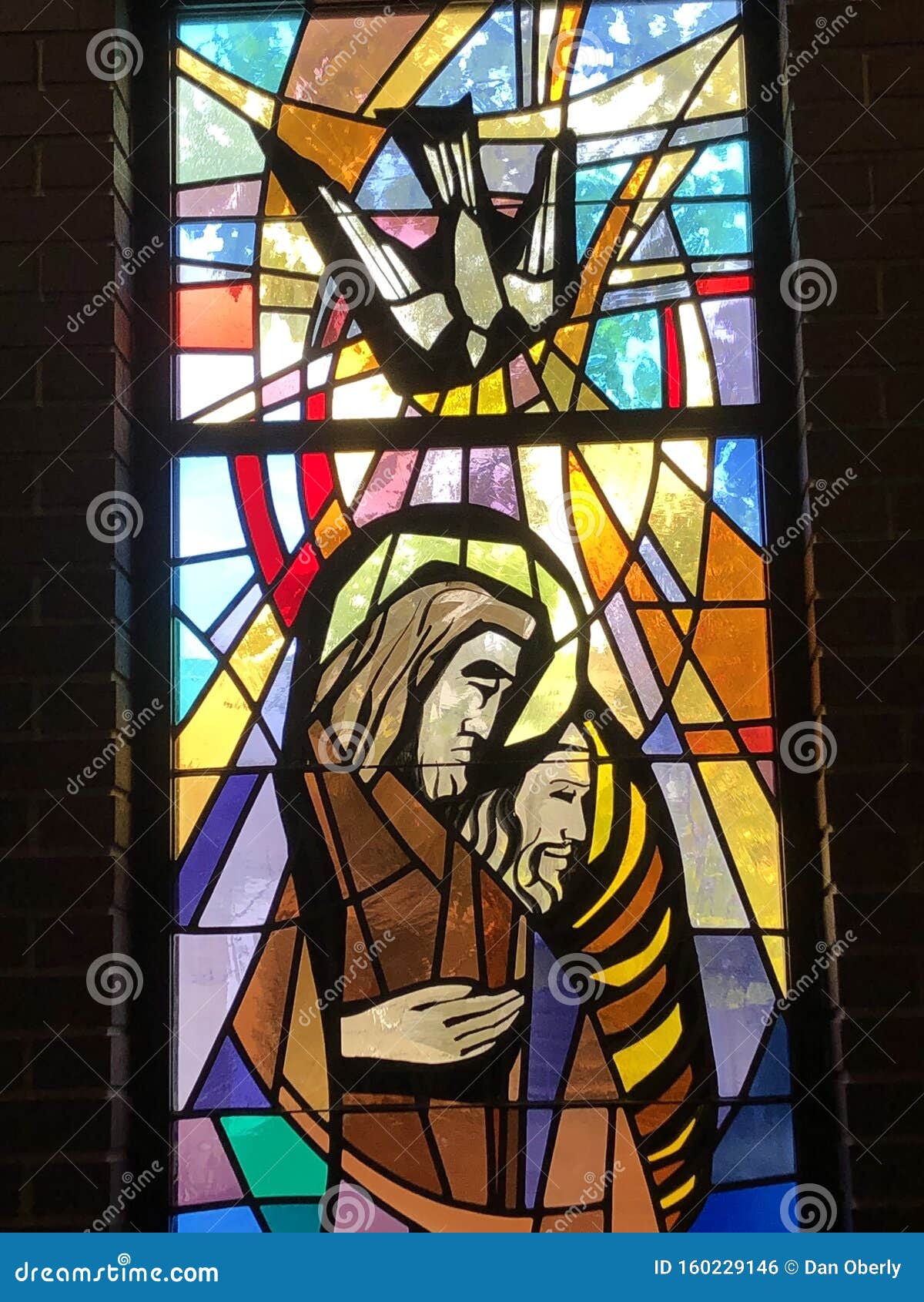 Holy Trinity Stained Glass Window Editorial Photo - Image of anglican ...