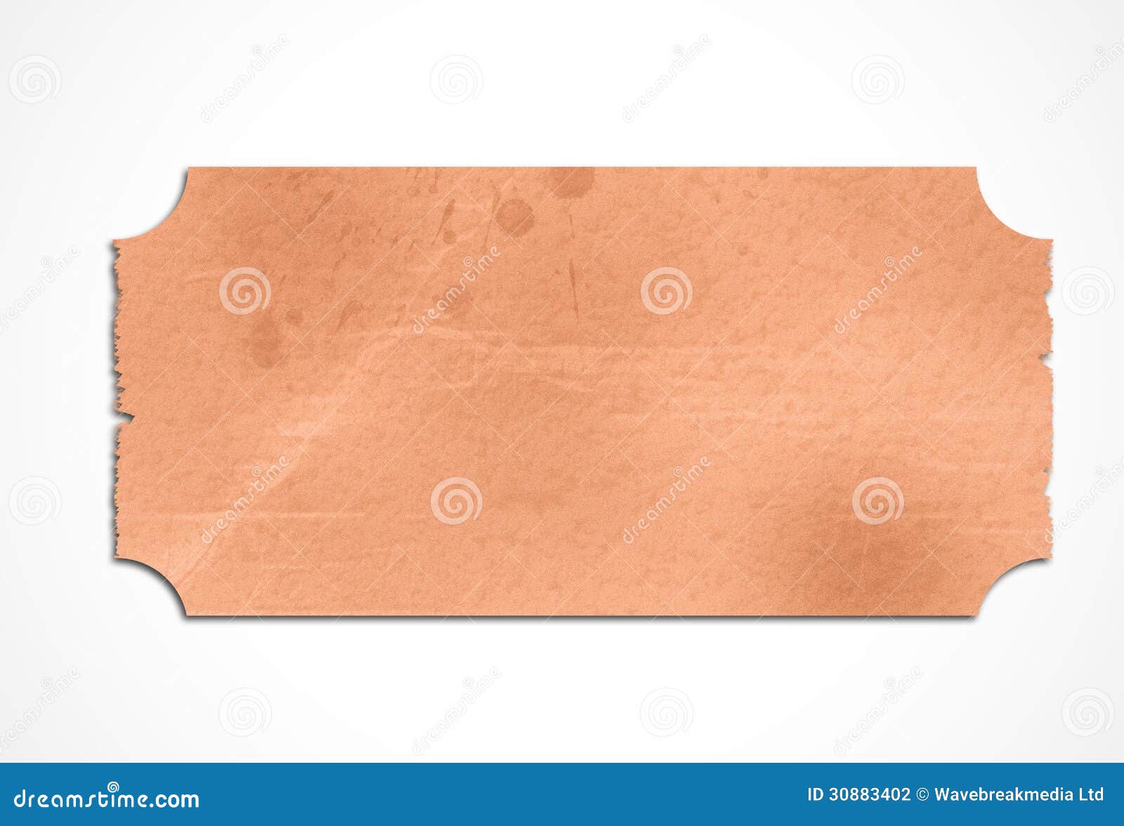 Stained orange paper label stock photo. Image of computer - 30883402