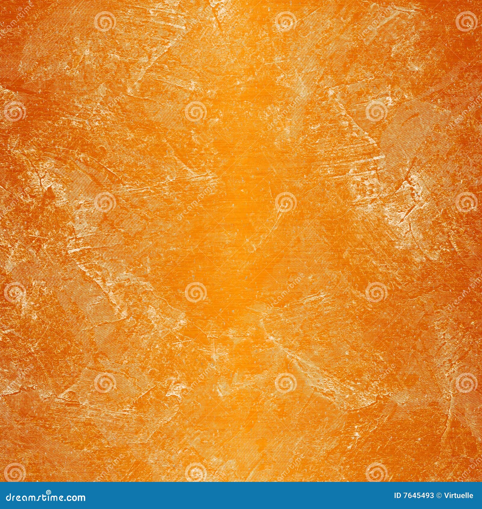 Stained Orange Plaster Wall with Rust Stock Image - Image of ...