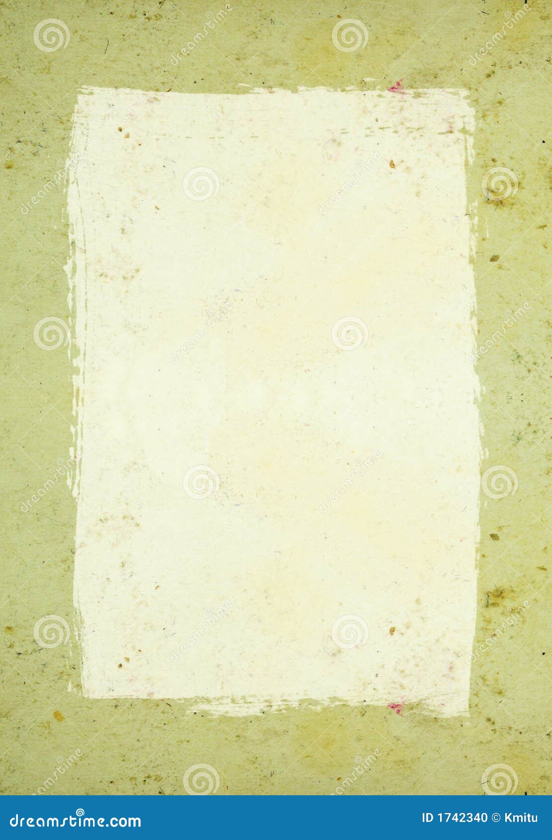 Stained paper frame stock photo. Image of spotty, copy - 1742340