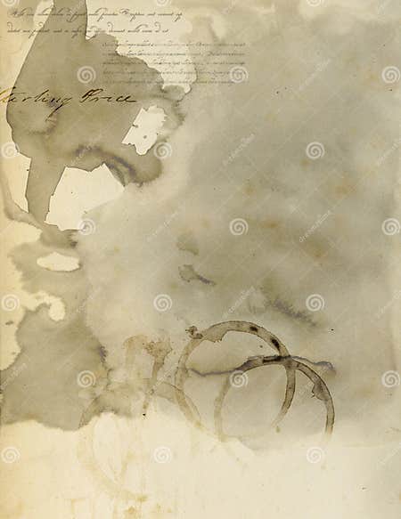 Stained Paper IV stock illustration. Illustration of paper - 7606144