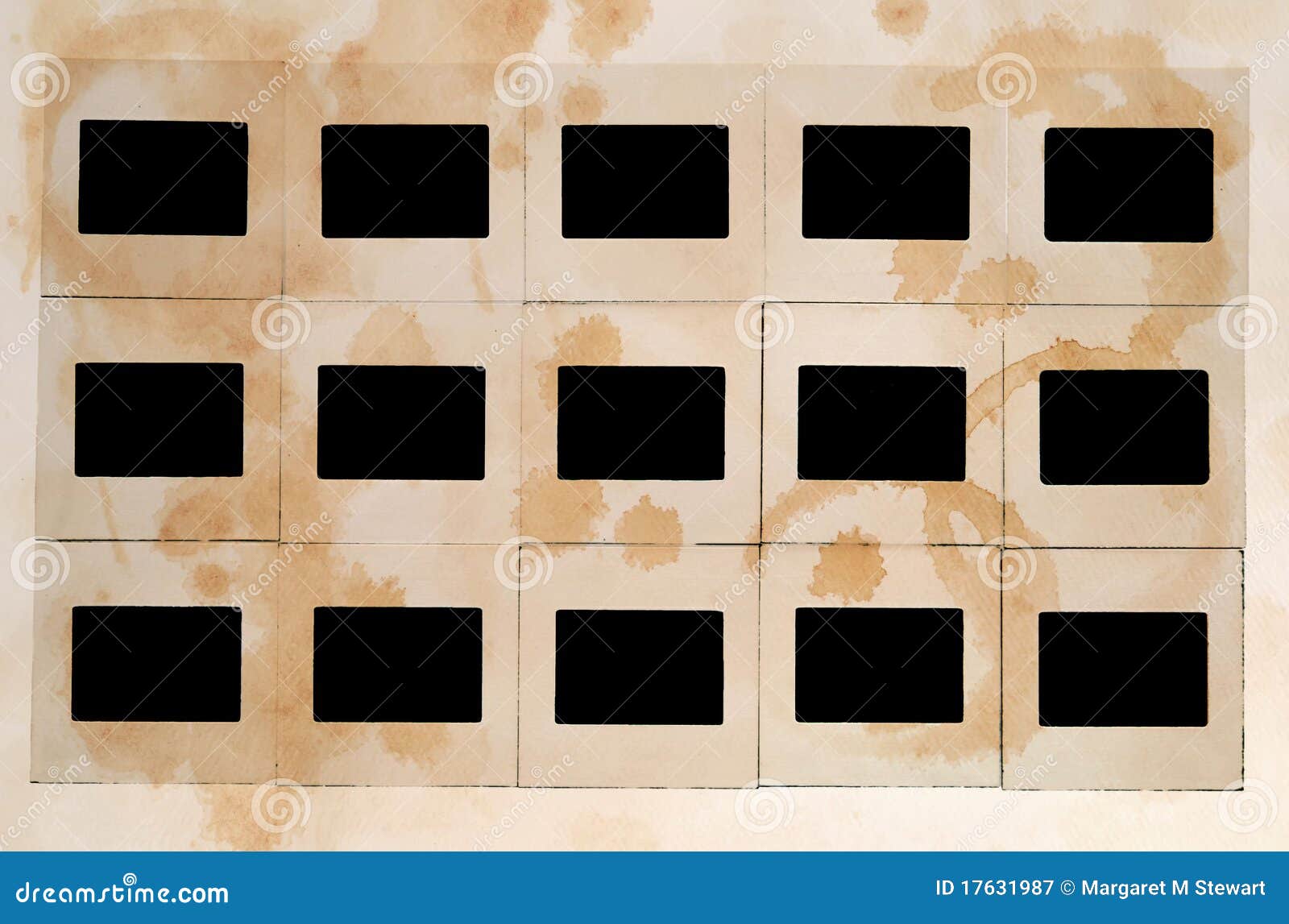 Stained slides stock image. Image of stained, drips, spill - 17631987