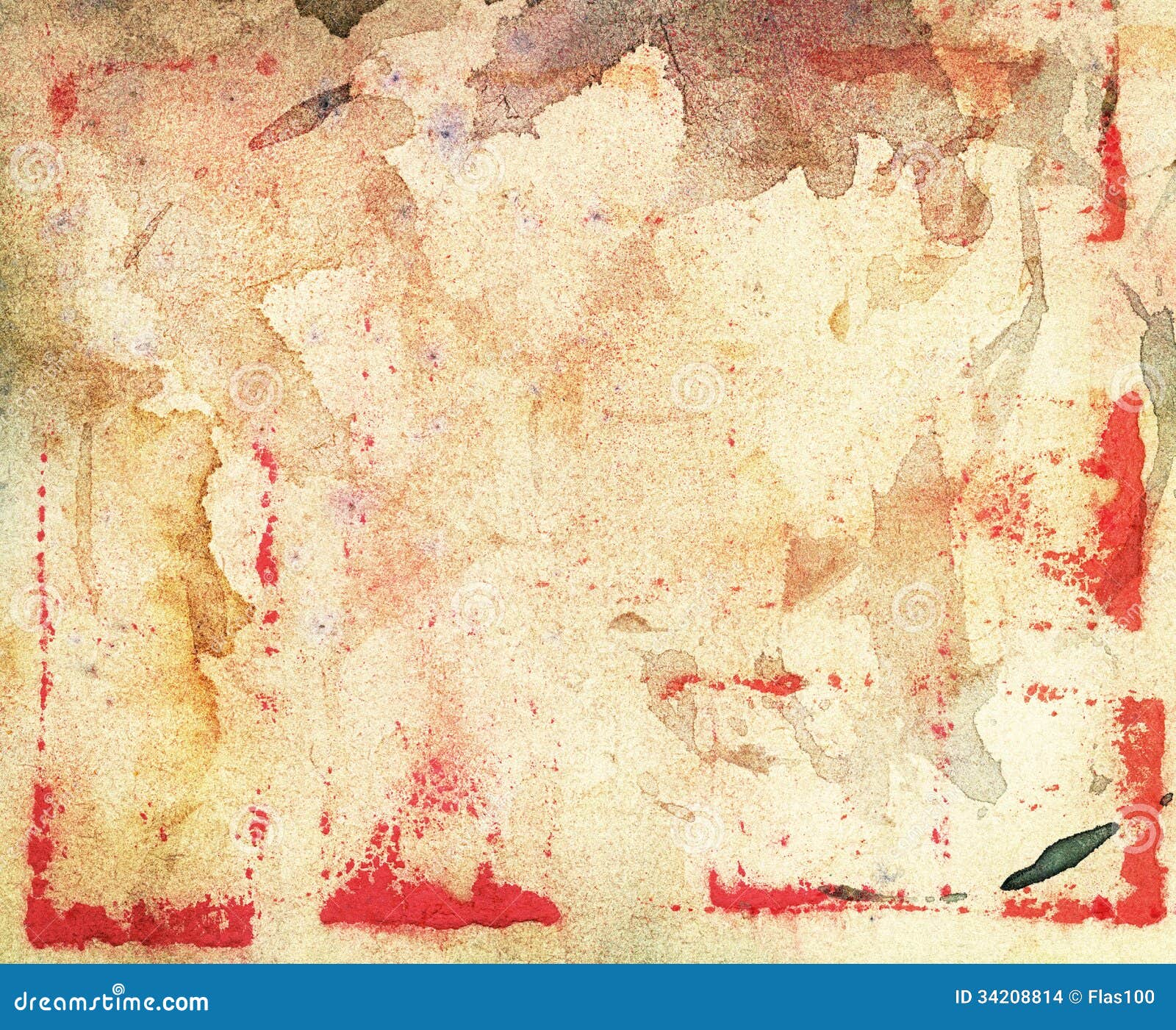 Stained Vintage Paper Background Stock Photo - Image of obsolete ...