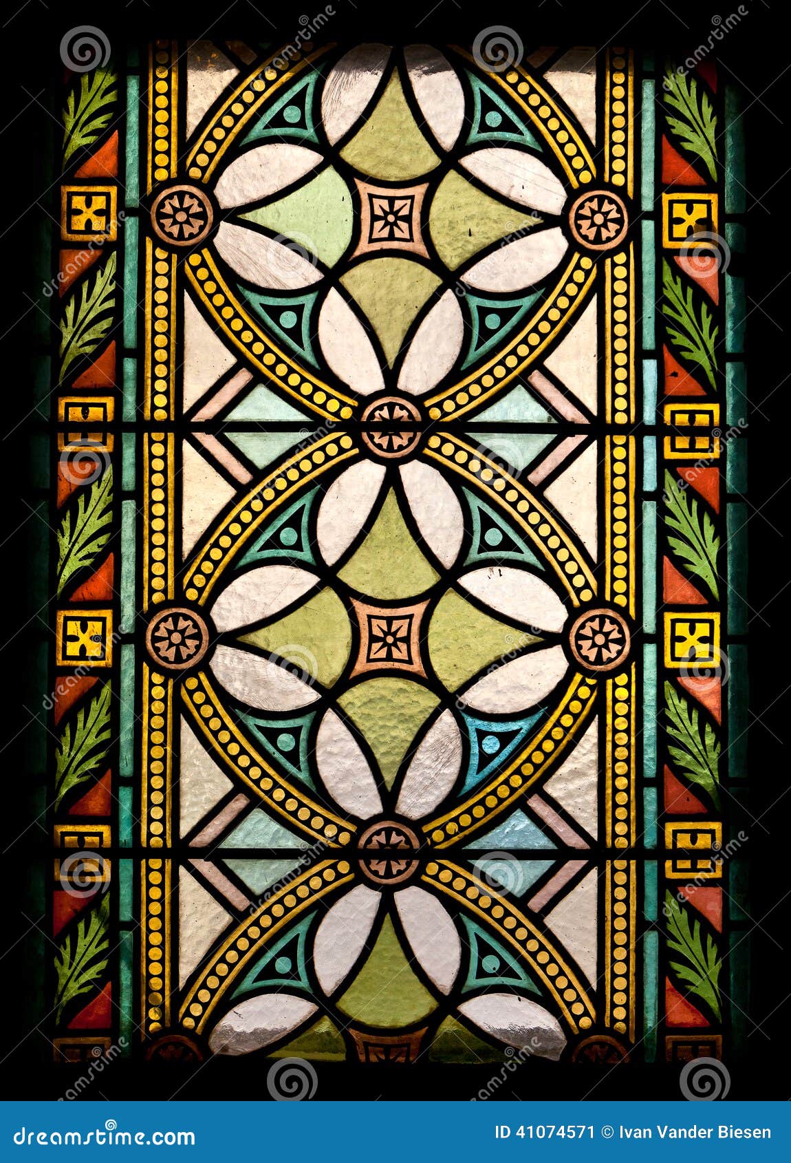 Stained Window Hungarian Parliament, Hungary Stock Image - Image of ...