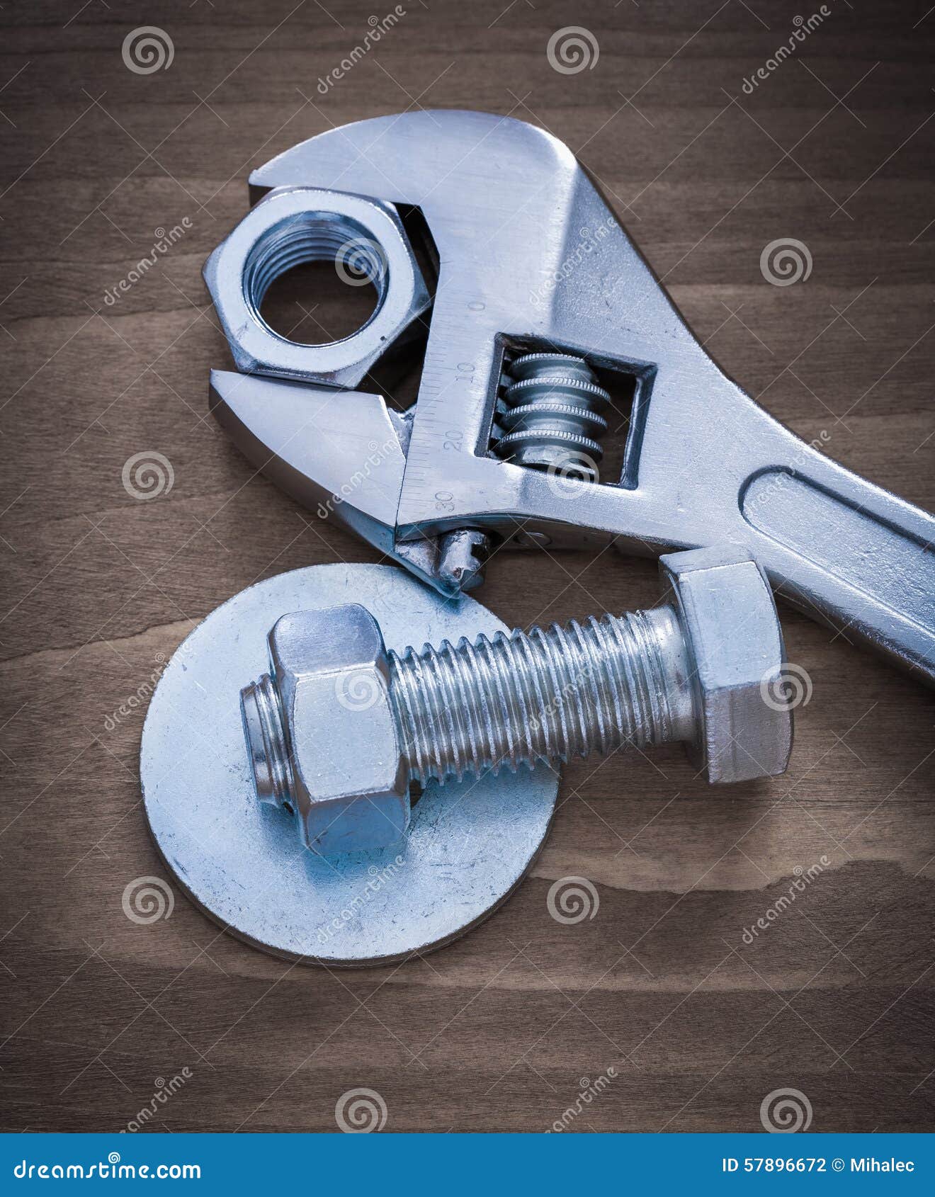 Stainless Adjustable Key Bolt Washer Threaded Screw-nut and Scre Stock ...