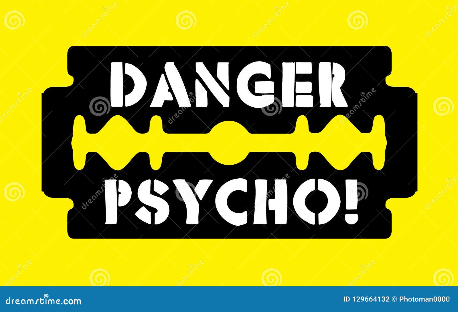 Danger Blade Hazard Do Not Operate With Guard Removed Symbol Sign ...