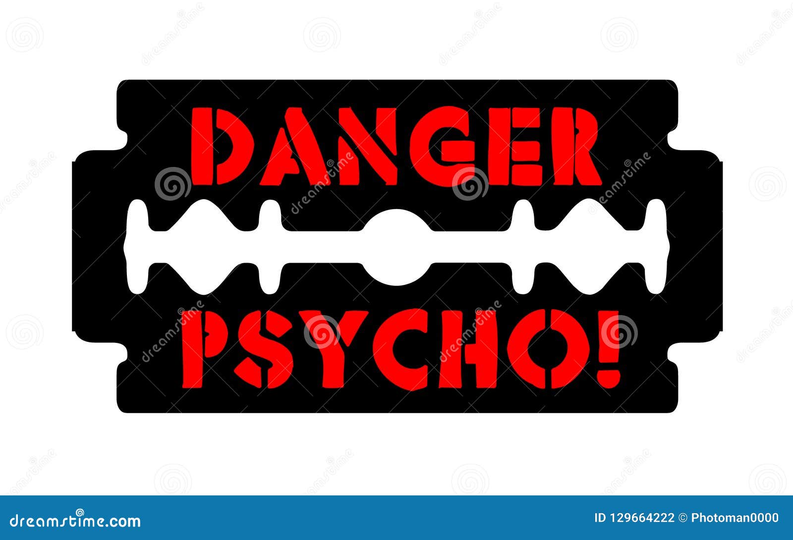 Danger Blade Hazard Do Not Operate With Guard Removed Symbol Sign ...