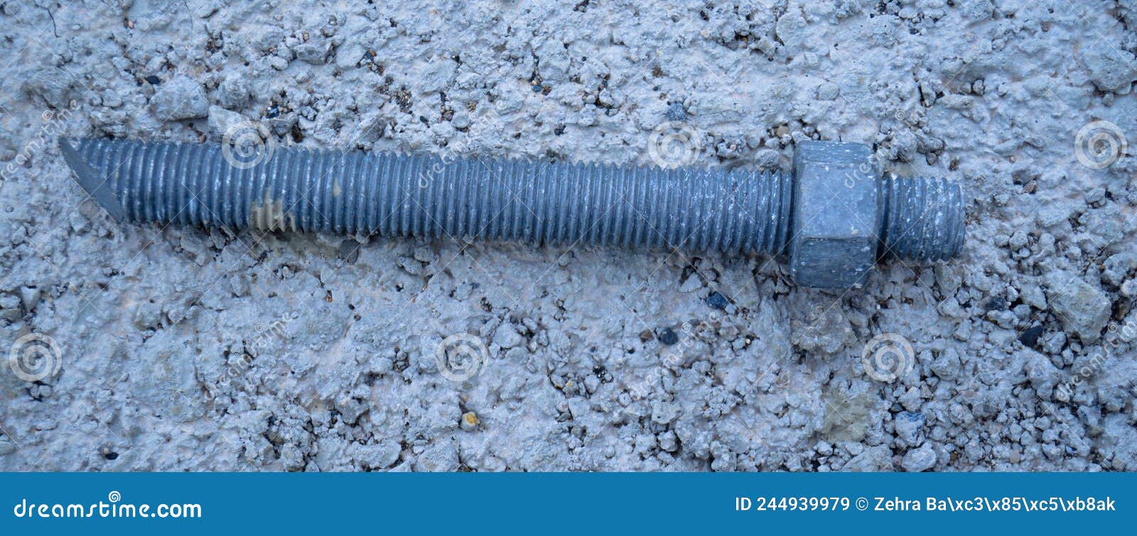 Nuts and Nuts on Concrete Floor Stock Image - Image of background ...