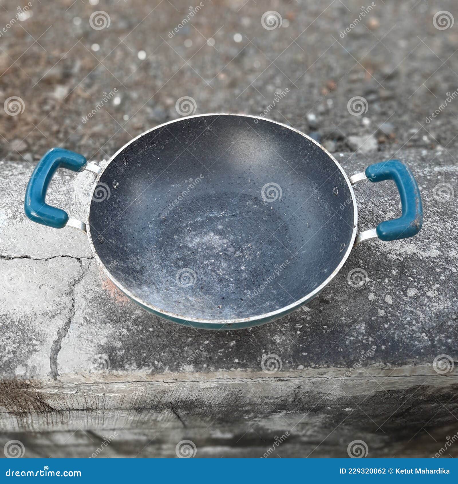 Stainless Cauldron. stock photo. Image of stain, couldron - 229320062