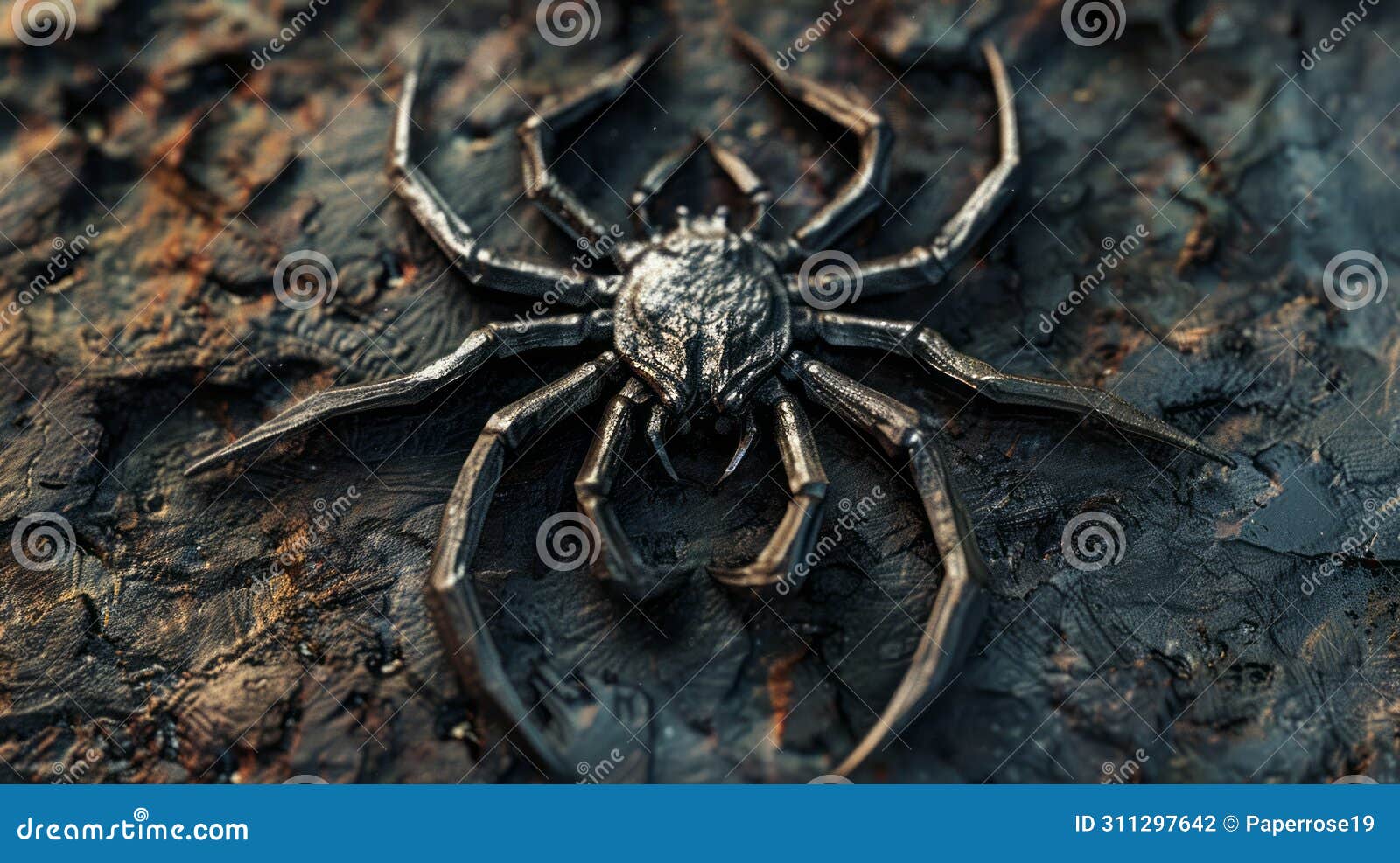 Stainless spider cart logo stock illustration. Illustration of design ...