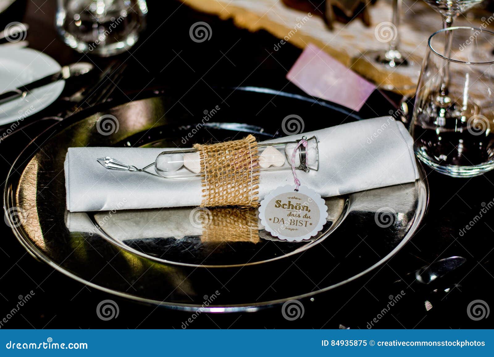 Stainless Steel Bill Plate Picture. Image: 84935875