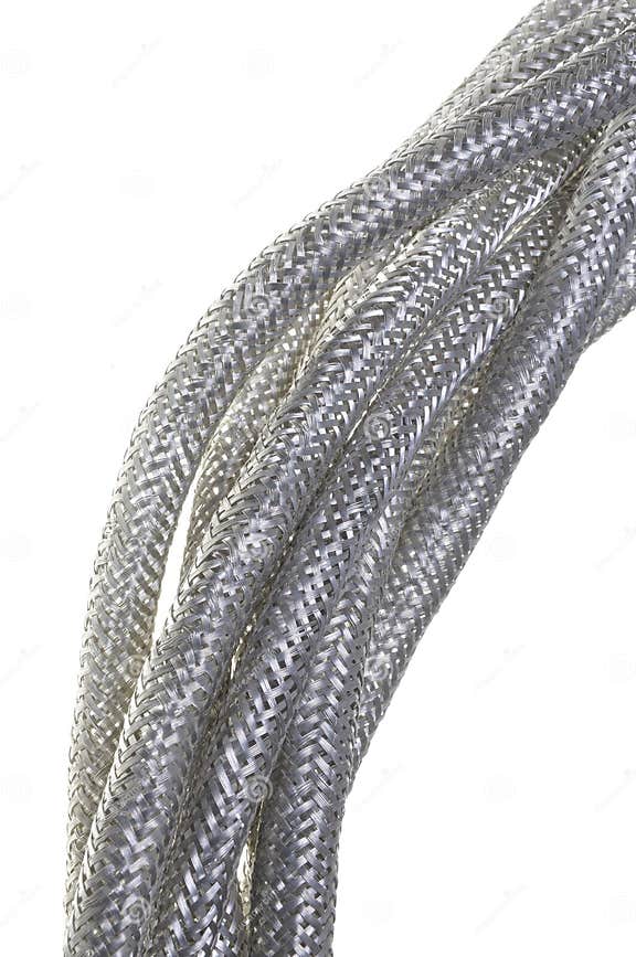 Stainless steel braid stock photo. Image of hose, steel - 27399048