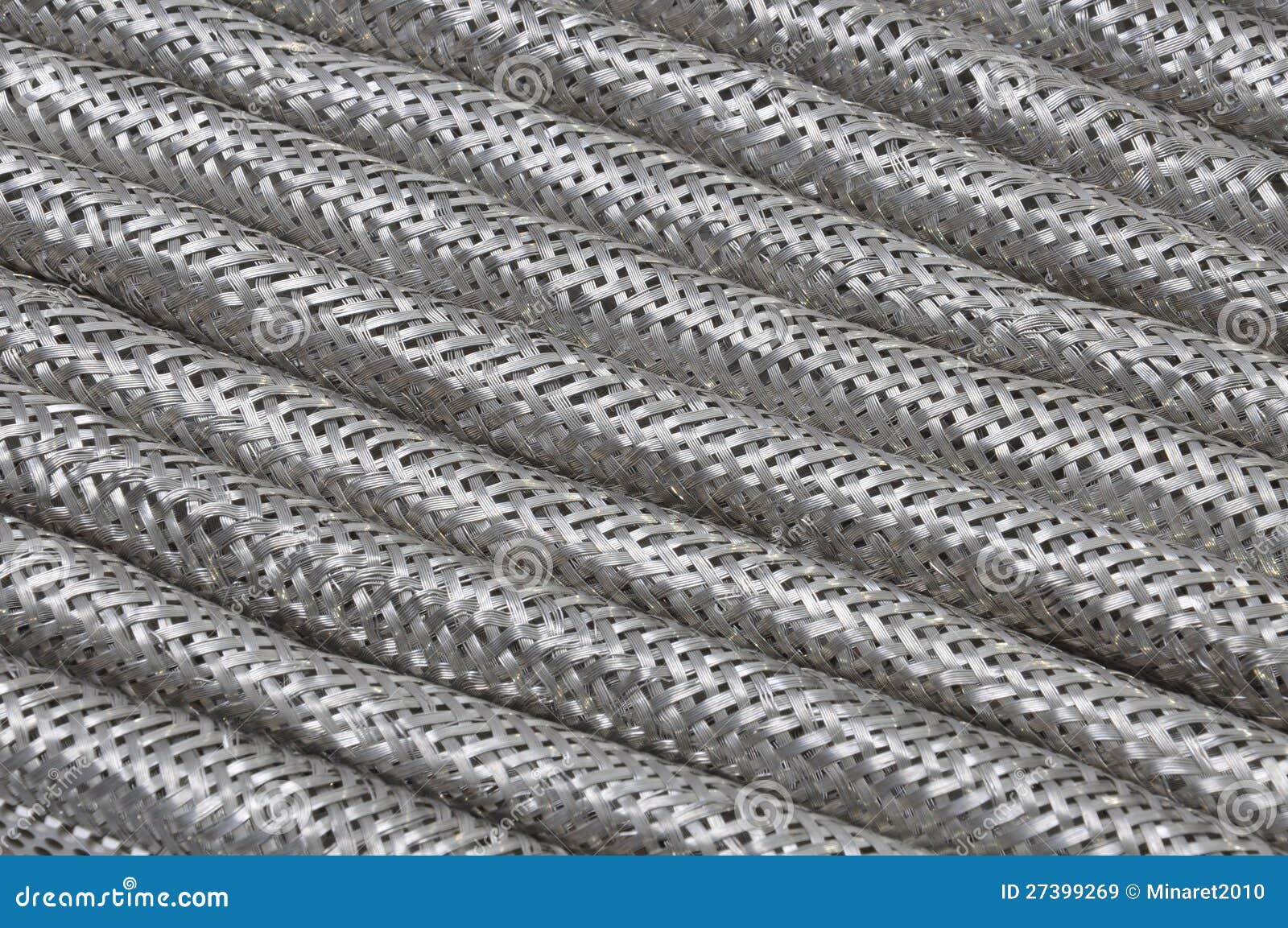 Stainless steel braid stock image. Image of braided, woven - 27399269