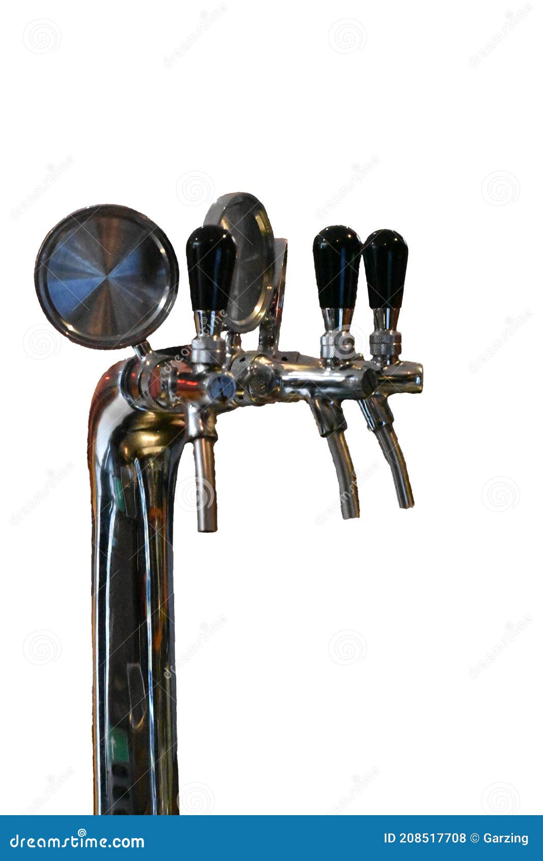 Stainless Steel Brewing Tower with 3 Compact and Robust Taps. Stock ...