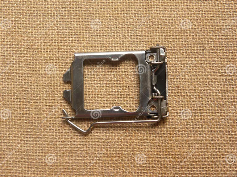 CPU clamp stock photo. Image of insert, computer, metallic - 187322540