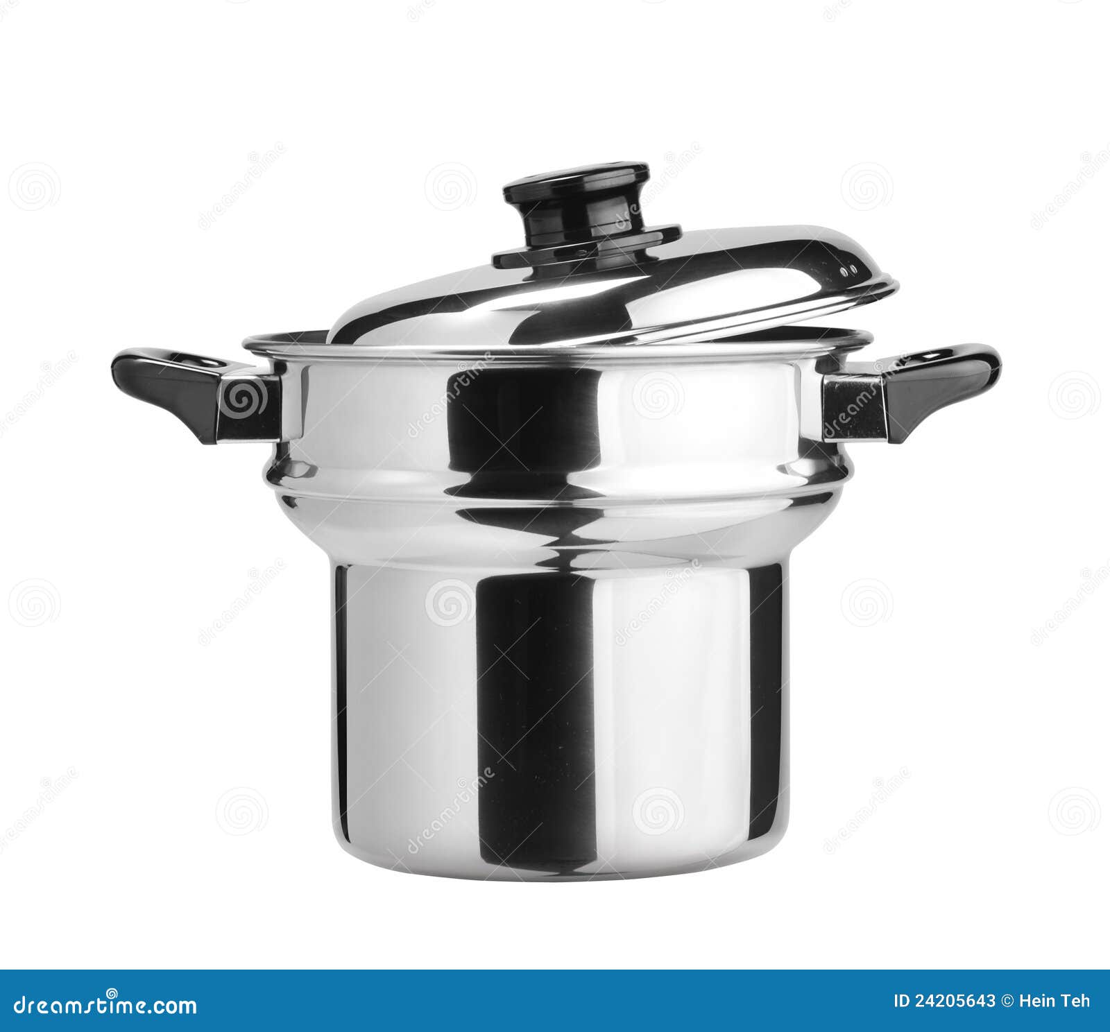 Stainless Steel Cooking Pot Stock Image - Image of food, close: 24205643
