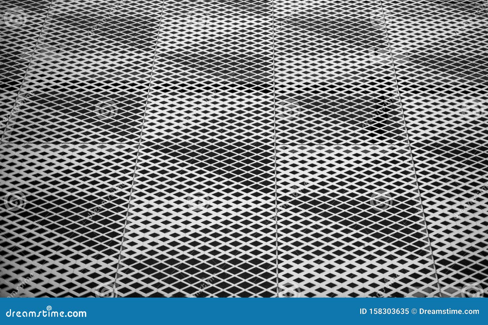 Stainless Steel Diamond Siding Geometric Patterns Stock Image - Image ...