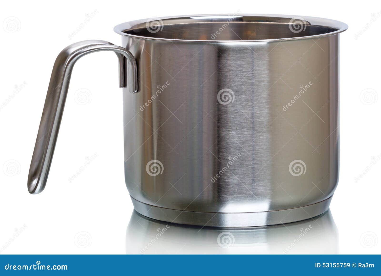 Stainless Steel Dipper on White Stock Image - Image of empty, dipper ...